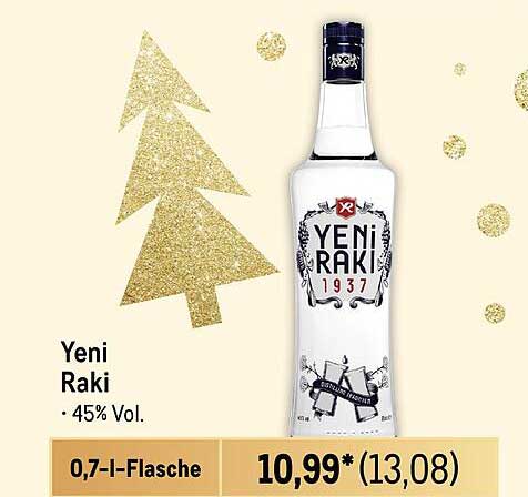 Yeni Raki Angebot bei METRO