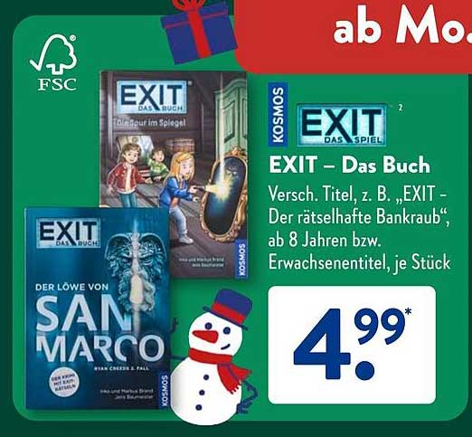 Exit – Das Buch Angebot bei Aldi Süd - ProspektGuru.de