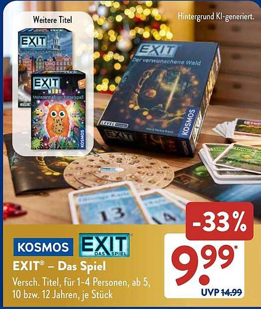 Exit® - Das Spiel Angebot bei Aldi Süd - ProspektGuru.de