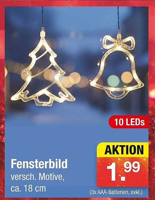 Fensterbild Verschiedene Motive, Ca. 18 Cm Angebot bei Zimmermann ...