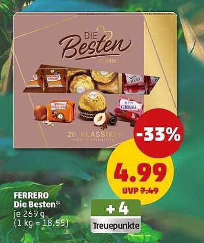 Ferrero Die Besten 26 Klassikertüte Angebot bei Penny - ProspektGuru.de