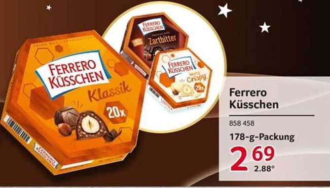 Ferrero Küsschen Klassik 178-G-Packung Angebot bei Selgros ...