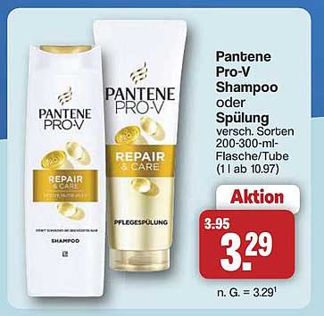 Pantene Pro-V Shampoo Oder Spülung Angebot bei Dornseifer - ProspektGuru.de