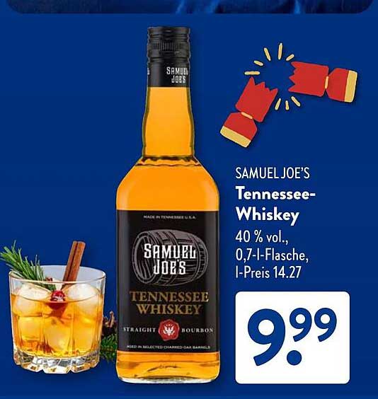 Samuel Joe's Tennessee-Whiskey Angebot bei Aldi Süd - ProspektGuru.de