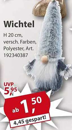Wichtel Angebot bei Sonderpreis Baumarkt - ProspektGuru.de