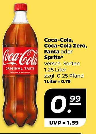 Coca-Cola, Fanta Oder Sprite Angebot bei nahkauf - ProspektGuru.de