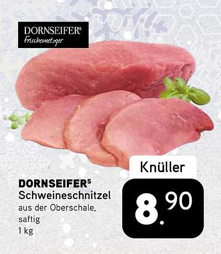 Dornseifer® Schweineschnitzel Aus Der Oberschale, Saftig Angebot bei ...