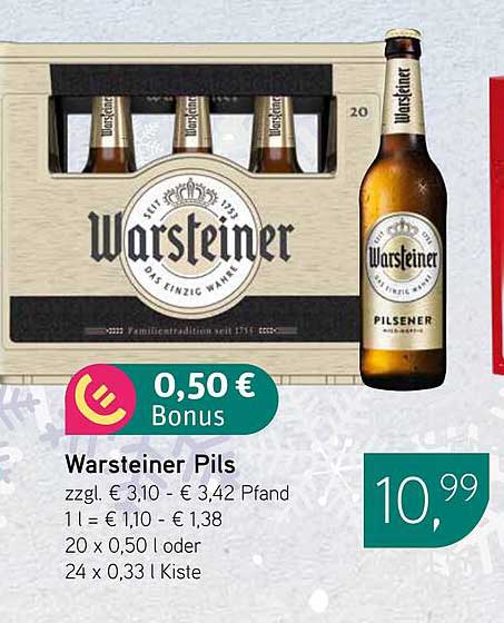 Warsteiner Pils Angebot bei Dornseifer - ProspektGuru.de