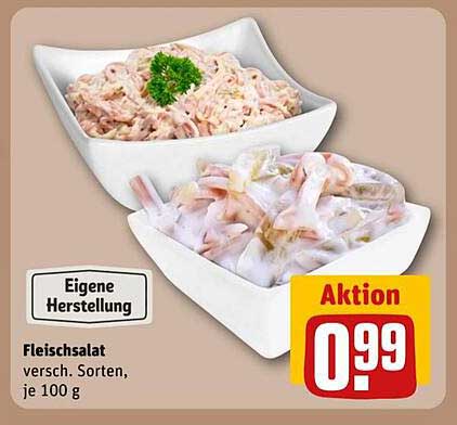 Fleischsalat Angebot bei REWE Center - ProspektGuru.de