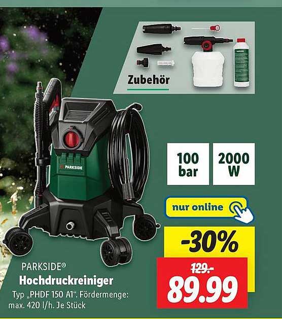Elegantes Parkside Akku Hochdruckreiniger Ebenbild