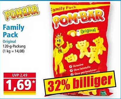 Pom-Bar Family Pack Angebot bei Norma