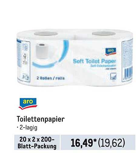 Toilettenpapier Angebot bei METRO
