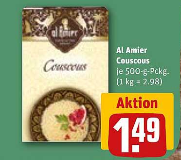 Al Amir Couscous Angebot bei REWE