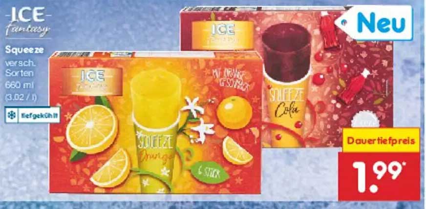 Squeeze Verschied. Sorten Angebot bei Netto Marken-Discount
