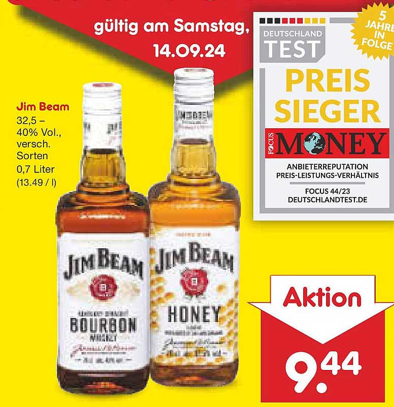 Jim Beam Angebot bei Netto Marken-Discount - ProspektGuru.de