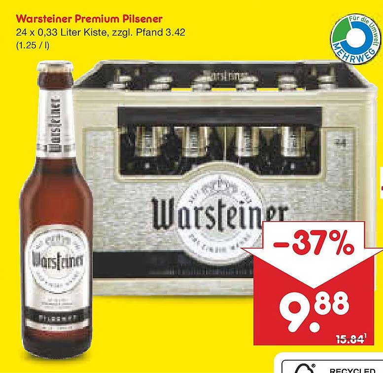 Faszinierend Warsteiner Angebot Netto Bild