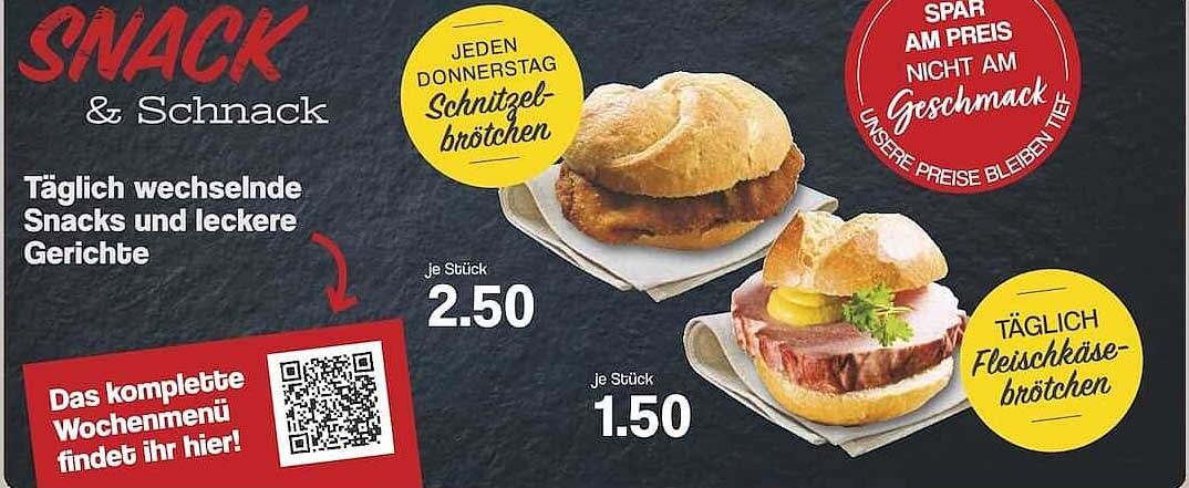 Schnitzelbrötchen Und Fleischkäsebrötchen – Immer Frisch Und Lecker ...