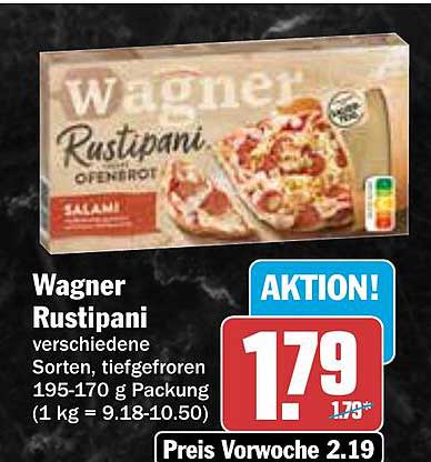 Wagner Rustipani Öfennbrot (Verschiedene Sorten) Angebot bei Hit ...