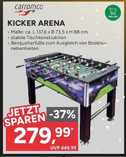 Kicker Arena Angebot bei Marktkauf - ProspektGuru.de