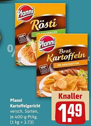 Pfanni Rösti Pfanni Brat Kartoffeln Angebot bei REWE Center