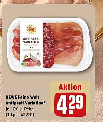 Rewe Feine Welt Antipasti Variation* Angebot bei REWE Center