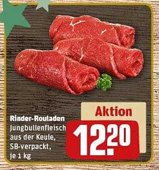 Rinder-Rouladen Angebot bei REWE