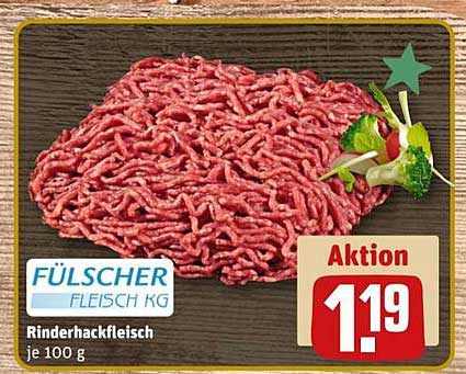 Rinderhackfleisch Angebot bei REWE Center - ProspektGuru.de