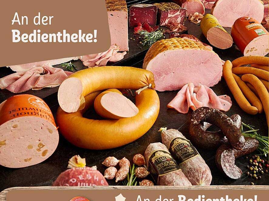 An Der Bedientheke – Wurst-Delikatessen Angebot bei REWE Center ...