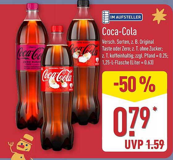Coca-Cola Verschiedene Sorten Angebot bei Getränke Hoffmann ...