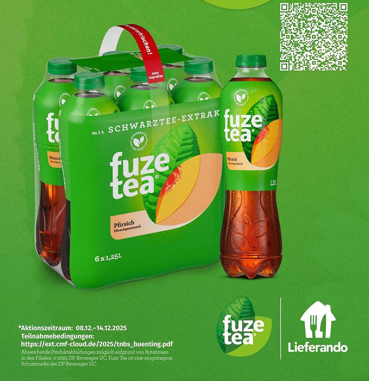 Fuze Tea Pfirsich – Erfrischender Genuss Für Jeden Moment Angebot bei ...