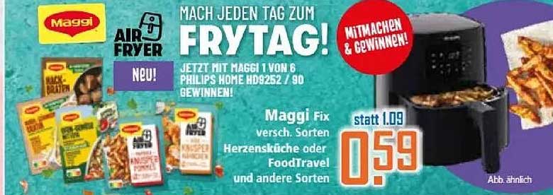 Maggi Fix Verschiedene Sorten Angebot bei K+K Klaas & Kock ...