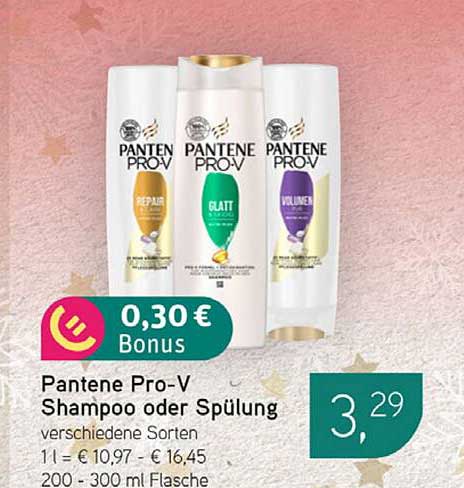 Pantene Pro-V Shampoo Oder Spülung Angebot bei Dornseifer - ProspektGuru.de