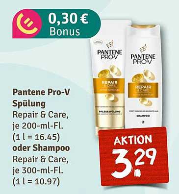 Pantene Pro-V Spülung Repair & Care Angebot bei nahkauf - ProspektGuru.de