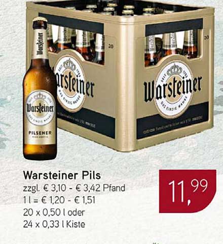 Warsteiner Pils Angebot bei Dornseifer - ProspektGuru.de