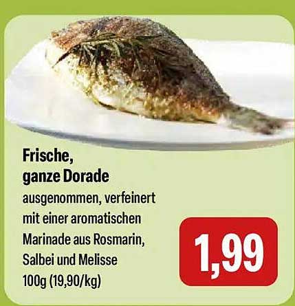 Frische, Ganze Dorade Angebot bei Feneberg - ProspektGuru.de