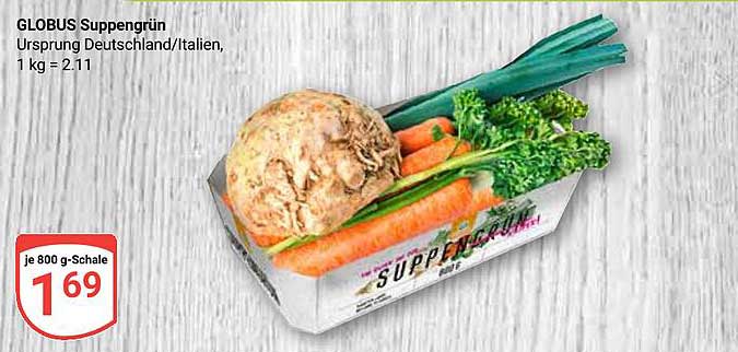 Globus Suppengrün Angebot bei Globus - ProspektGuru.de