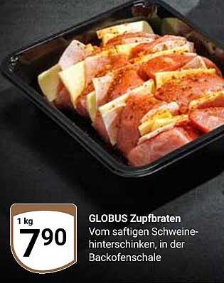 Globus Zupfbraten Vom Saftigen Schweine-Hinterschinken, In Der ...