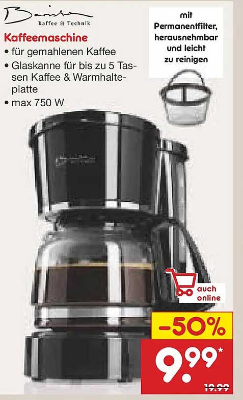 Filter-Kaffeemaschine Enjoy® Top Angebot bei MEDIMAX - ProspektGuru.de