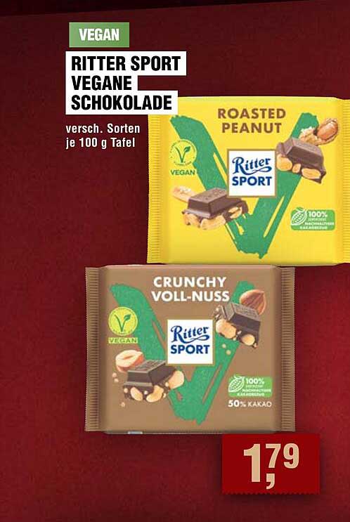Ritter Sport Schokolade Angebot bei Handelshof - ProspektGuru.de