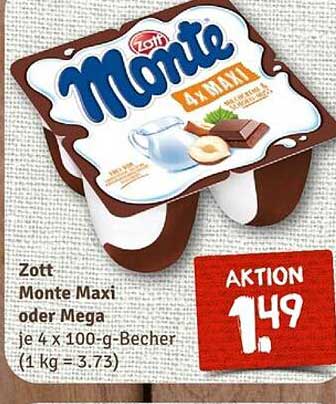 Zott Monte Maxi Oder Mega Angebot bei nahkauf - ProspektGuru.de