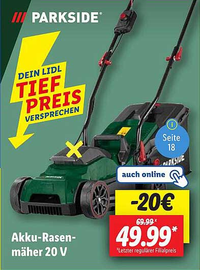 Spannende Lidl Akku Rasenmaher Ebenbild