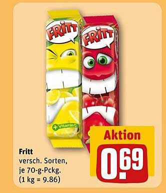 Fritt Angebot bei REWE Center