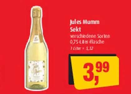 Sekt Mumm Im Angebot