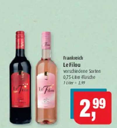 Le Filou Angebot bei Markant