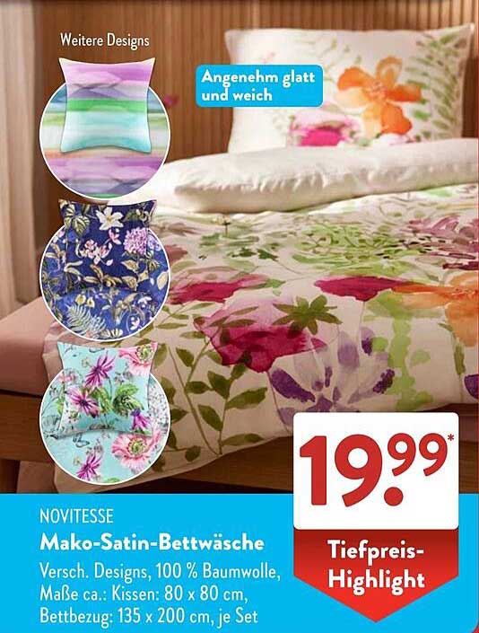 Wunderschöne Aldi Bettwäsche Angebot Diese Woche Ebenbild