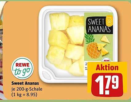 Sweet Ananas Angebot bei REWE Center