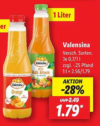 Valensina Angebot bei Lidl