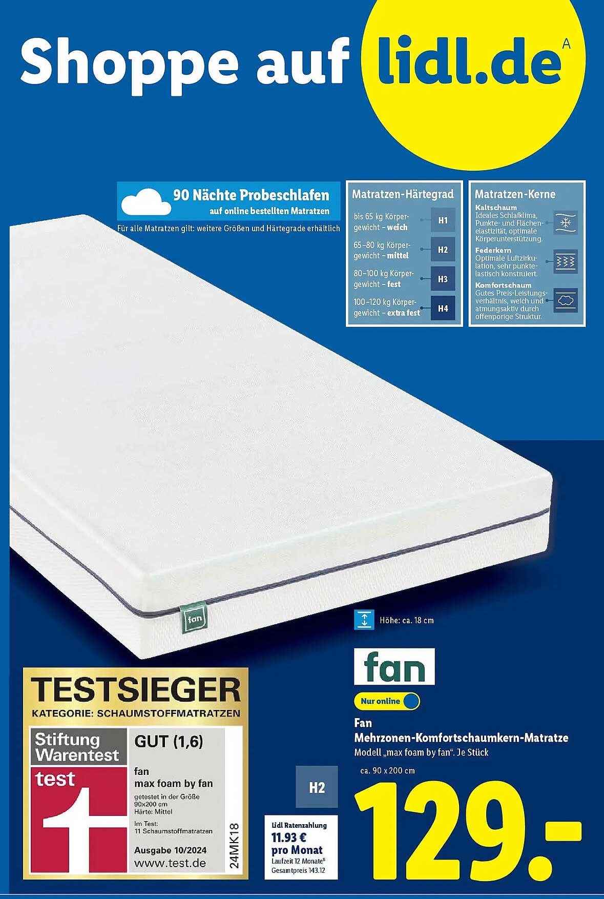 Lidl Matratze Angebot Aktuell