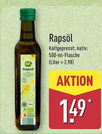 Olivenol Oder Rapsol