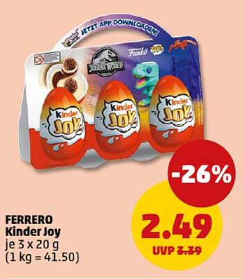 Ferrero Kinder Joy Angebot bei Penny